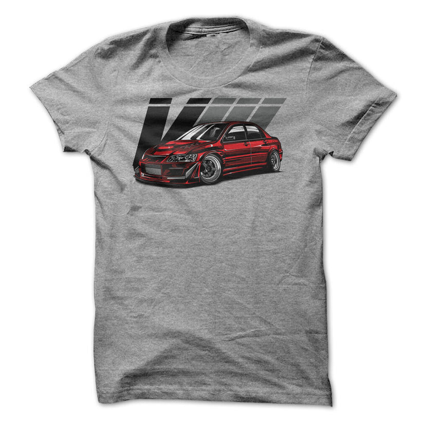 Mitsubishi Lancer Evolution Evo VIII Graphic Tee – Nikko Tees